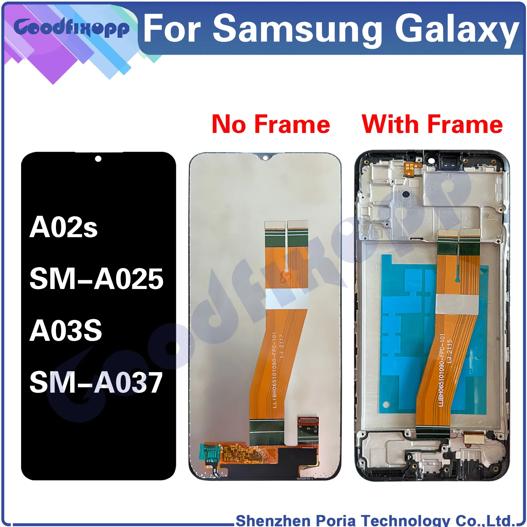 Для Samsung Galaxy A02s A03s SM-A025 LCD дисплей сенсорный экран ...