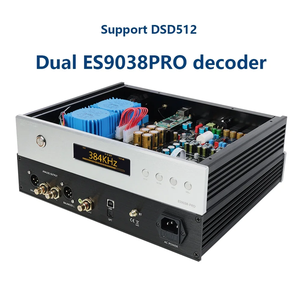 Двойной ESS9038PRO Bluetooth декодер | AliExpress