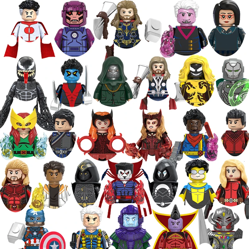 Мини-конструкторы MINISO Marvel | AliExpress