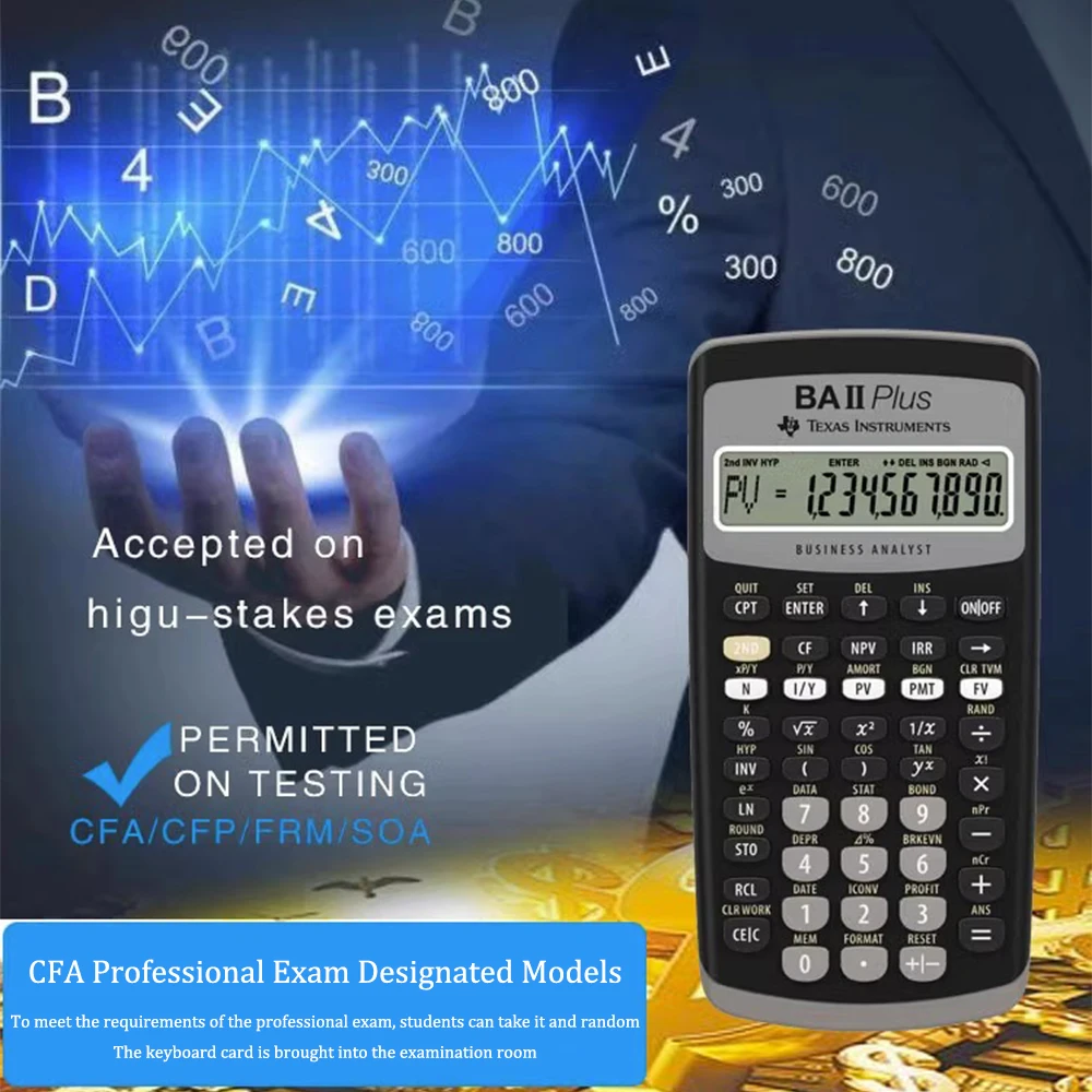 Texas Instruments BA II Plus CMA FRM