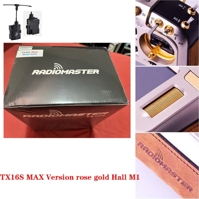 RadioMaster TX16S MAX Mark II MKII V4.0 Hall Gimbal 2.4G 16CH EdgeTX ...