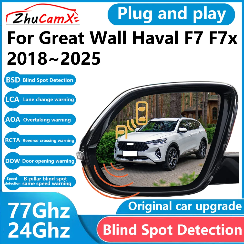 ZhuCamX для Great Wall Haval F7 F7x 2018-2025 BSD Датчик обнаружения ...