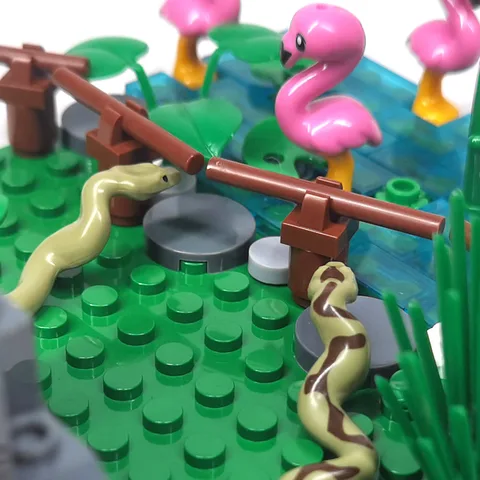 Lego snake store