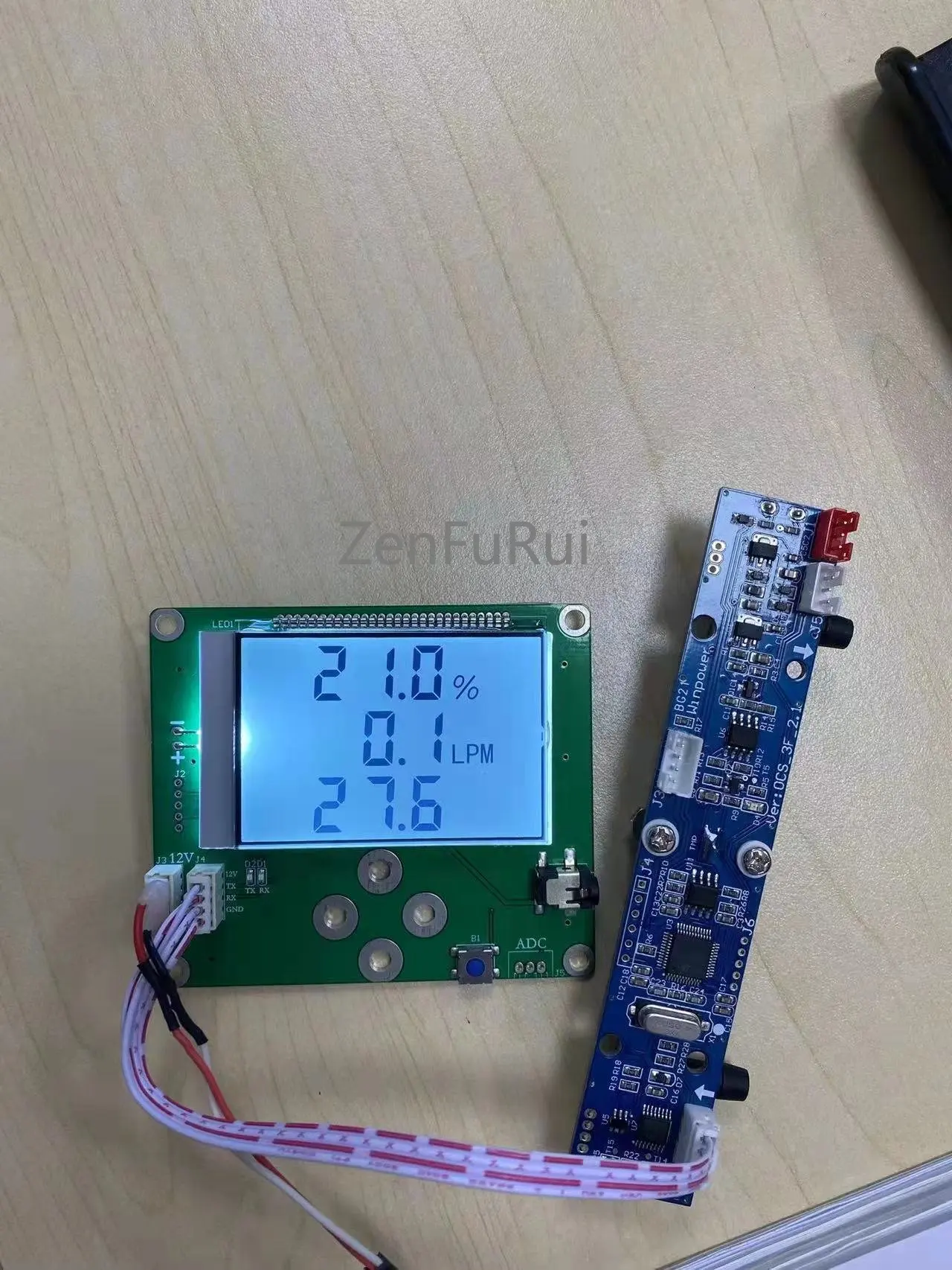 High-Precision Ultrasonic Oxygen Concentration Flow Sensor OCS-3F ...