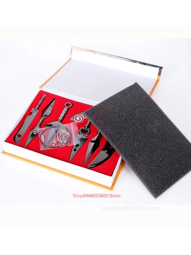 Anime Naruto Alloy Toy Swords Military Knife Hatake Kakashi Deidara ...