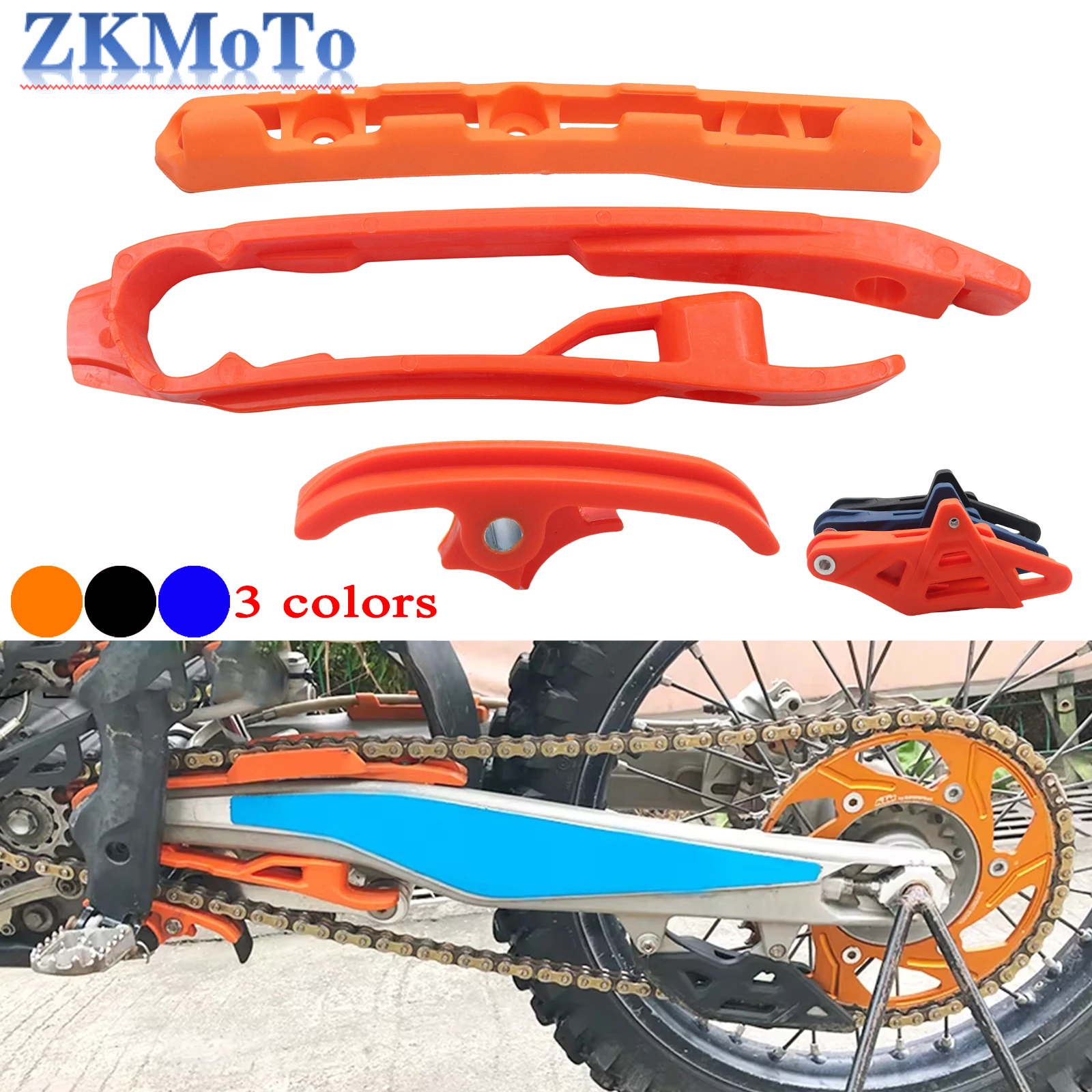 Мотоциклетный слайдер цепи маятника, направляющая цепи, зажим тормозной ...