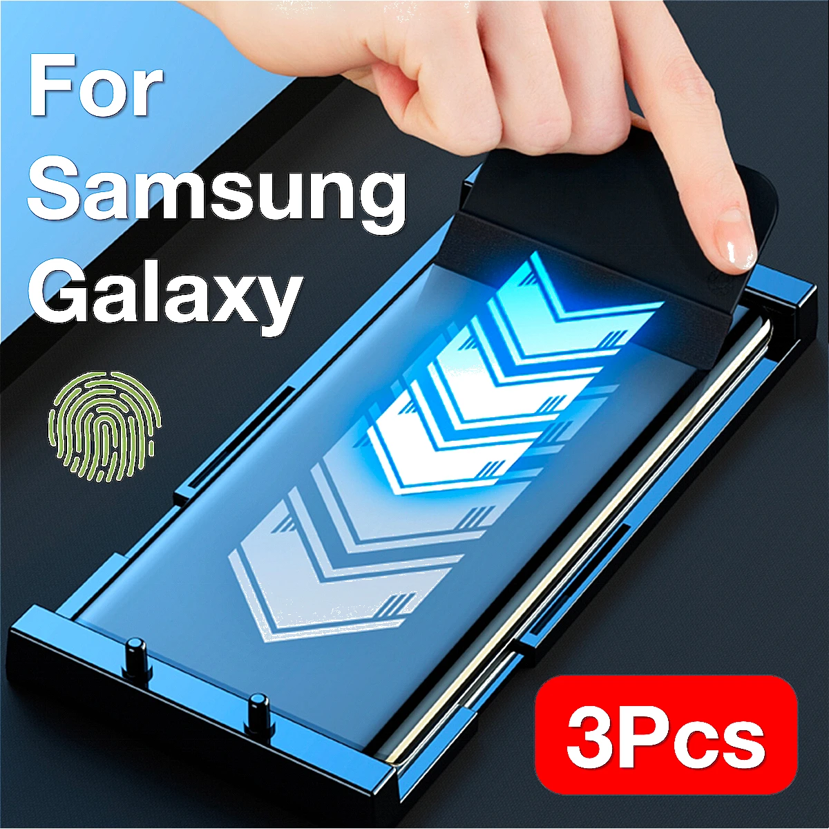 3 шт. для Samsung Galaxy S25 S24 S23 S22 Ultra S21 S20 S10 S9 PLUS Note ...
