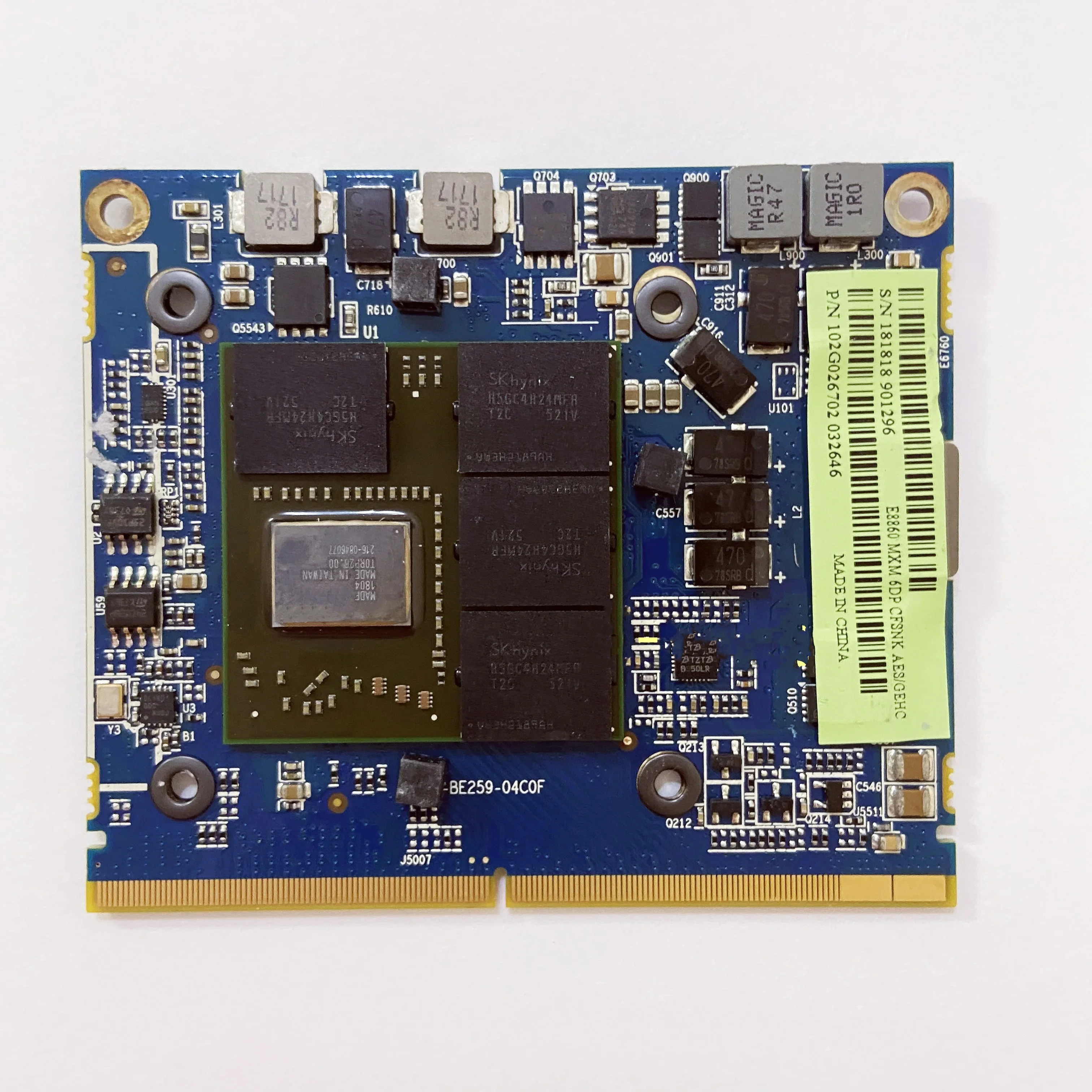 Оригинальный E8860 E 8860 216- 0846077 Встроенная видеокарта «все в одном» MXM 3.0 типа A Дизайн ...