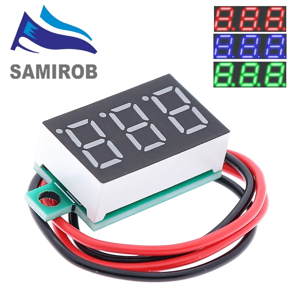 Вольтметр SAMIORE ROBOT 4,5-30В | AliExpress