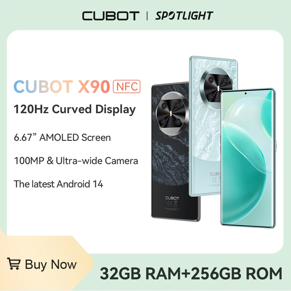 Смартфон Cubot X90, 16/256ГБ, global | AliExpress