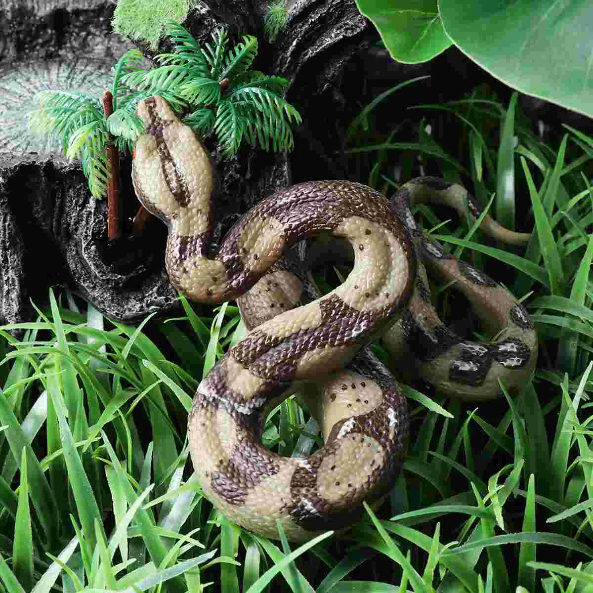 Snake Prank Tricky Fake Halloween Toy Snakes Toys Python Realistic ...