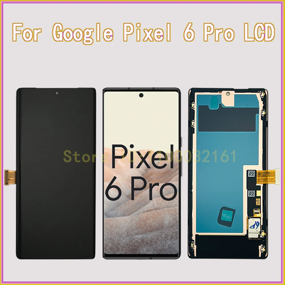 OLED для Google Pixel 6 Pro, ЖК-дисплей, дигитайзер сенсорного экрана ...