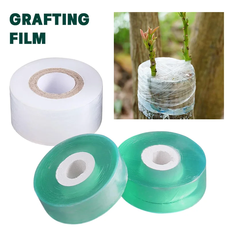 2/3/4cm Width PE Grafting Tape Film Self-adhesive Garden Tree Plants Seedlings Vine Tape Eco ...