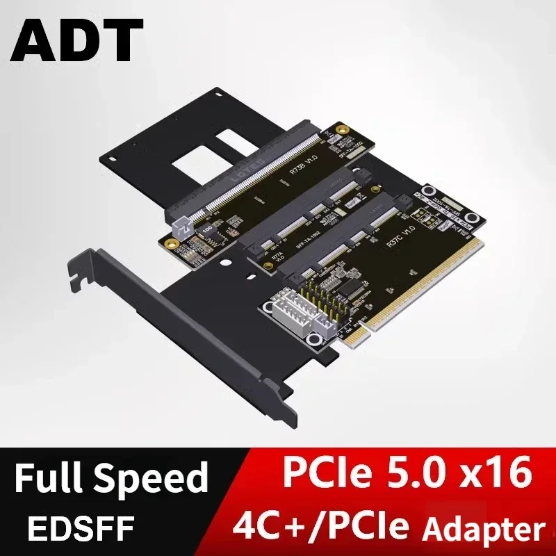 EDSFF PCIe 5.0 x16 4C+ Riser Card 4C+ Тест расширения Защитная карта ...