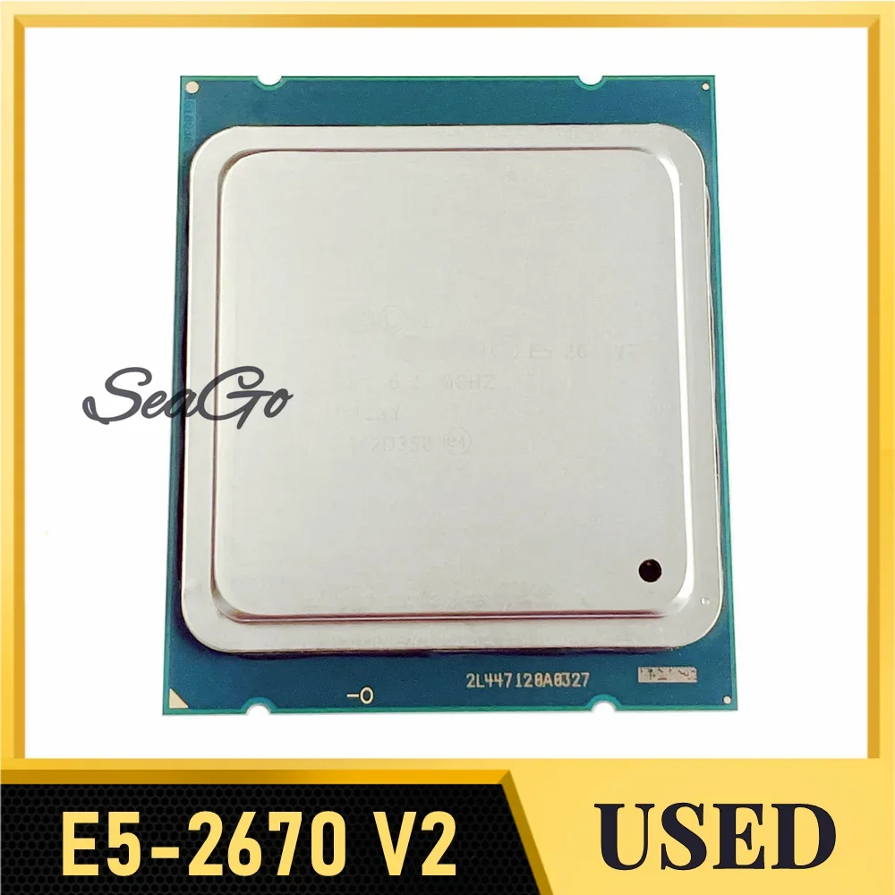 Б/у процессор Xeon E5-2670 V2 22 нм 10 ядер 20 потоков 2,5 ГГц 25 МБ ...