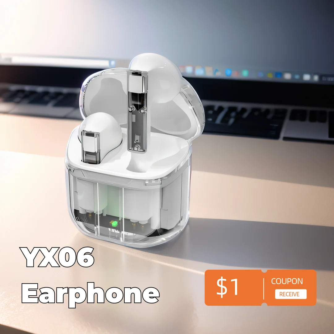 YX06 Беспроводные внутриканальные наушники Bluetooth с шумоподавлением | AliExpress