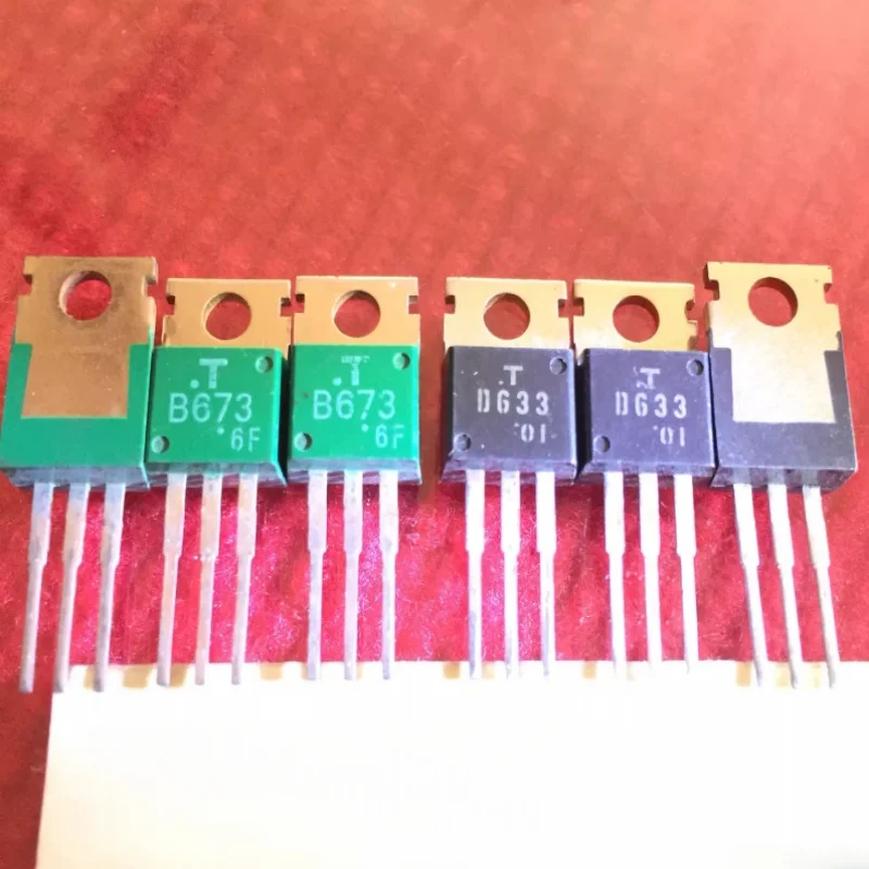 5 пар новых оригинальных подлинных 2SB673/2SD633/B673/D633 | AliExpress
