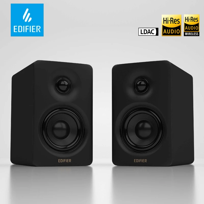 Edifier M60 Компактные настольные динамики 2.0 Аудио высокого разрешения Беспроводной LDAC ...
