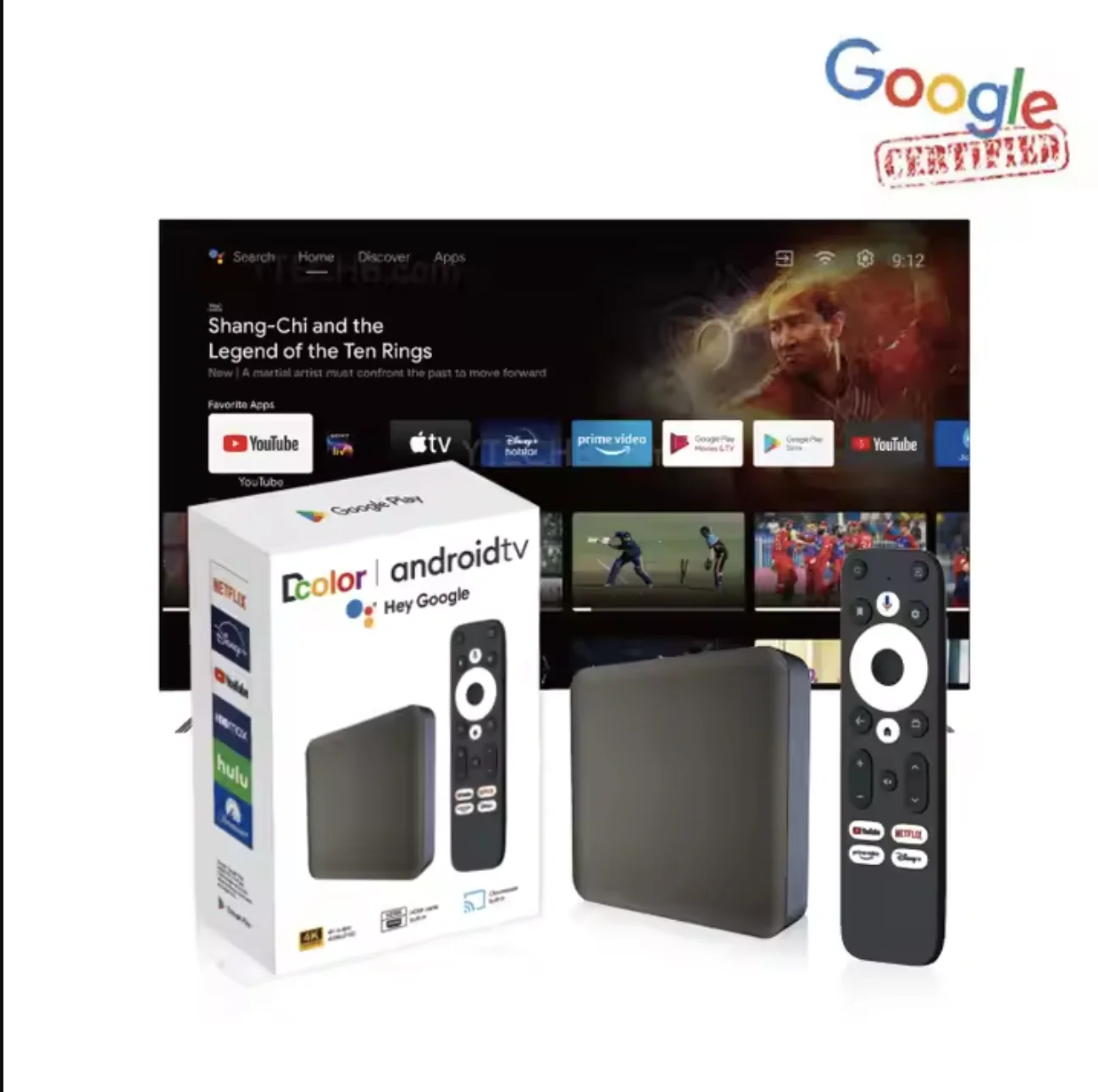 GD2 4K Android Google Dertified Android 12 TV BOX 2G 32G Amlogic S905Y4-B BT5.0 Dual WIFI vs GD1 ...