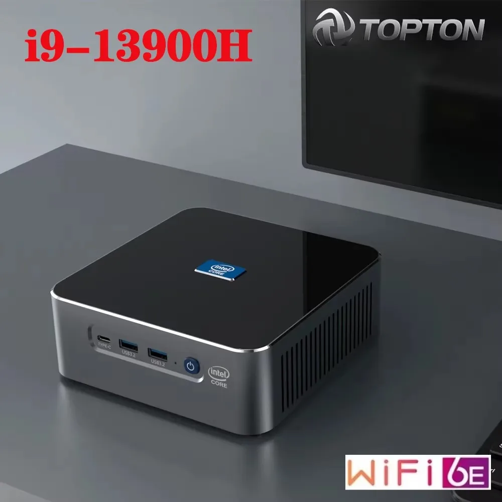Topton игровой мини-ПК S600 Intel i9/i7 13-го поколения 2*DDR5 2*NVMe | AliExpress