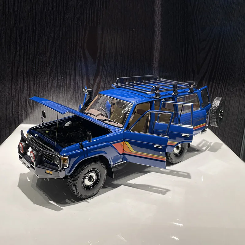 Kyosho 1:18 Land Cruiser LC60 Модель автомобиля из сплава Land Cruiser ...