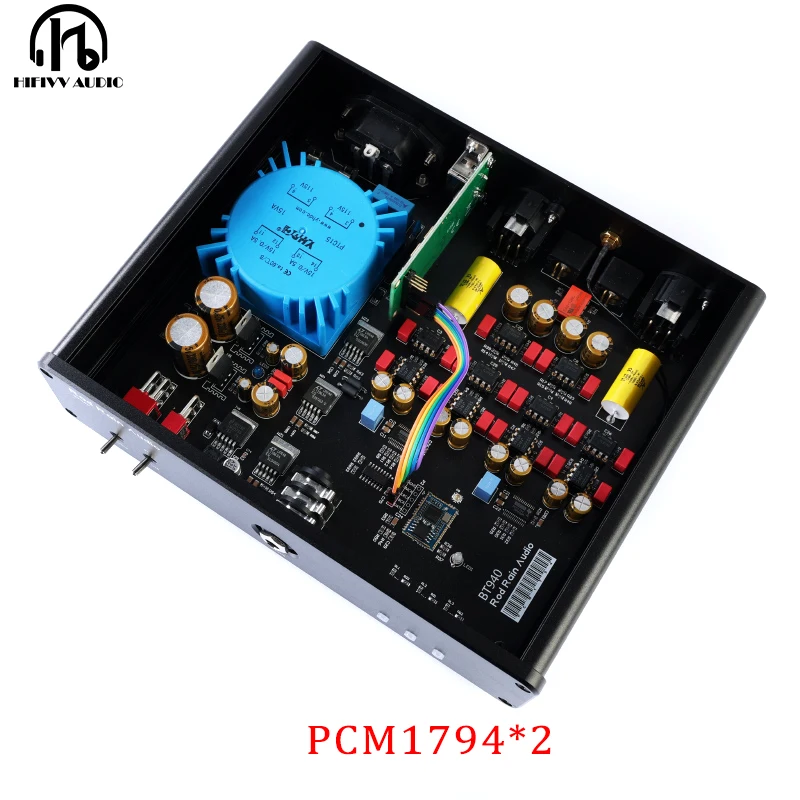 HIFI двухъядерный PCM1794 DAC настольный | AliExpress
