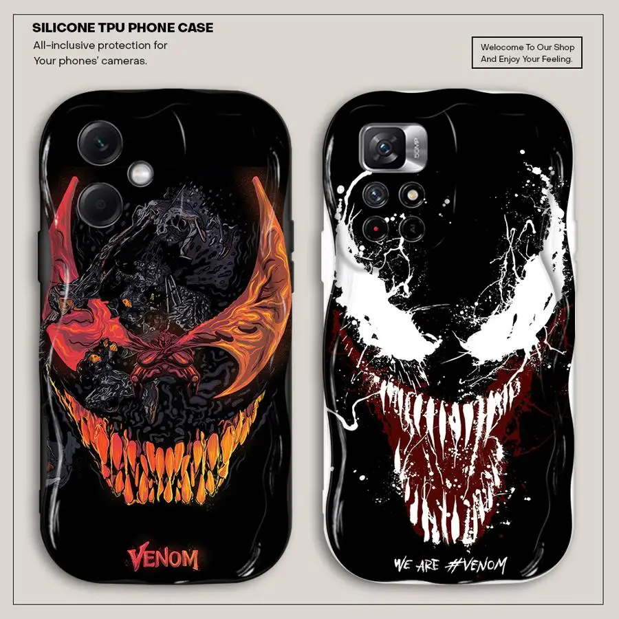 Marvel Cool Venom Phone Case for Xiaomi Redmi Note 11 Pro Plus 9s 10s ...