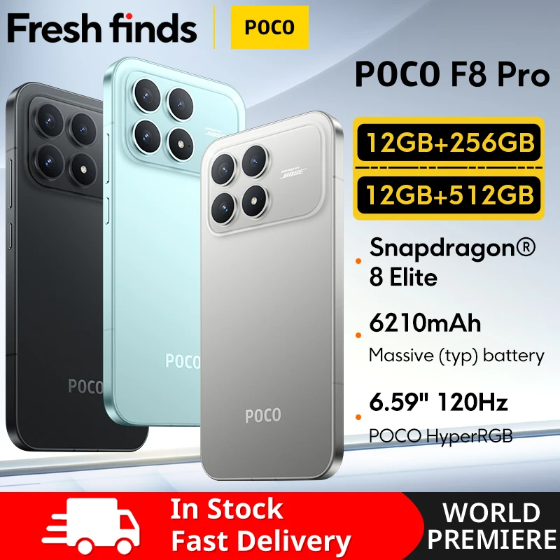 Смартфон Poco F8 Pro, 12/256ГБ, 12/512ГБ | AliExpress