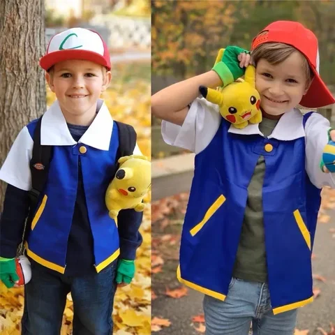 Pokemon trainer cosplay costume AliExpress