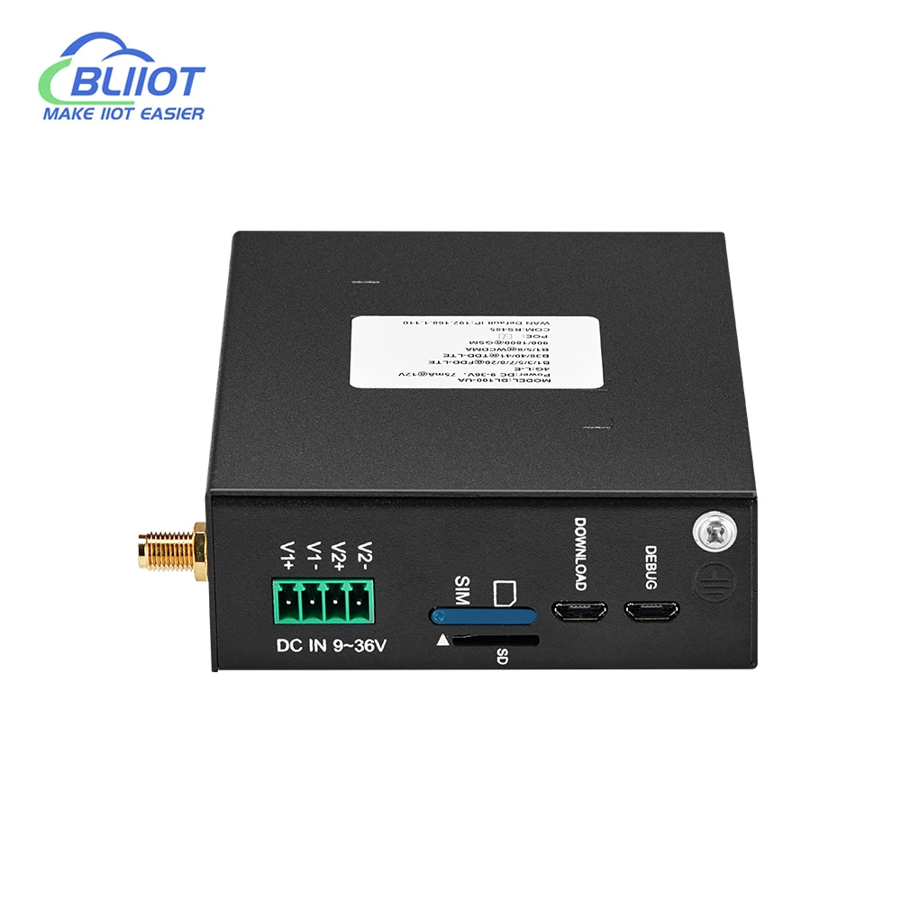 BLiiot BL102 PLC data conversion Modbus TCP OPC UA MQTT IoT cloud | Car ...