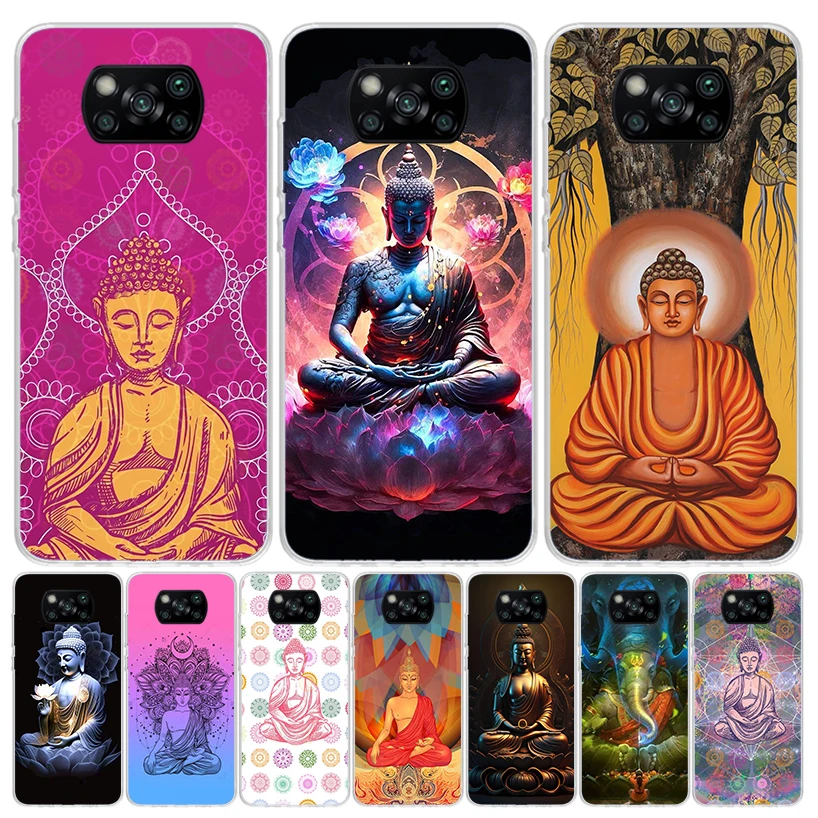 Gautama Buddha Budha Belief Phone Case For Xiaomi Poco X6 X5 X4 X3 Nfc ...