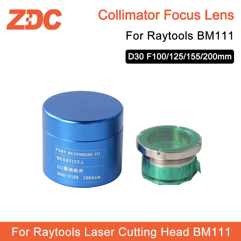 Raytools BM111 0-4 кВт, цветной фокусирующий объектив D30 F100 F125 ...