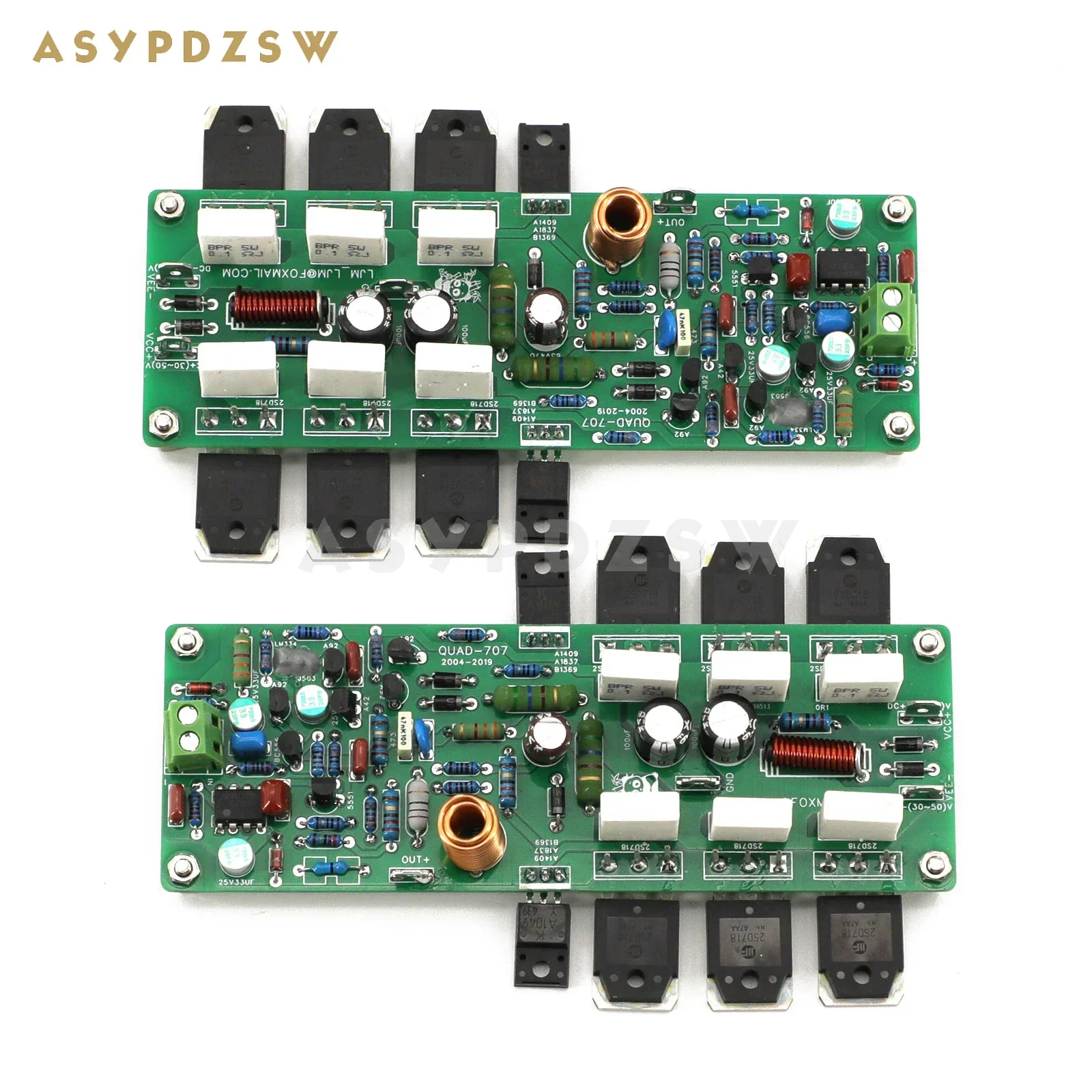 Плата усилителя мощности QUAD707 MOD на QUAD-707 DIY Kit/Готовая плата ...