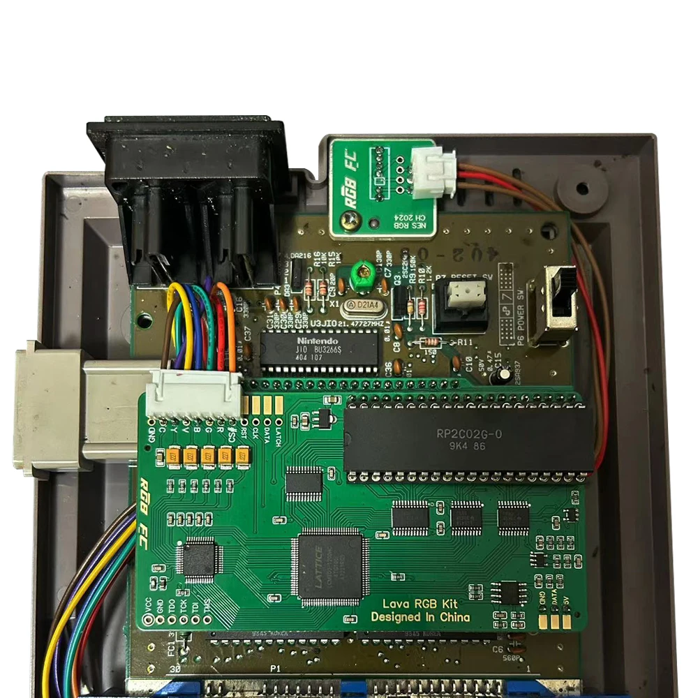 Новая игровая консоль LAVA RGB FC со встроенными комплектами NES RGB ...