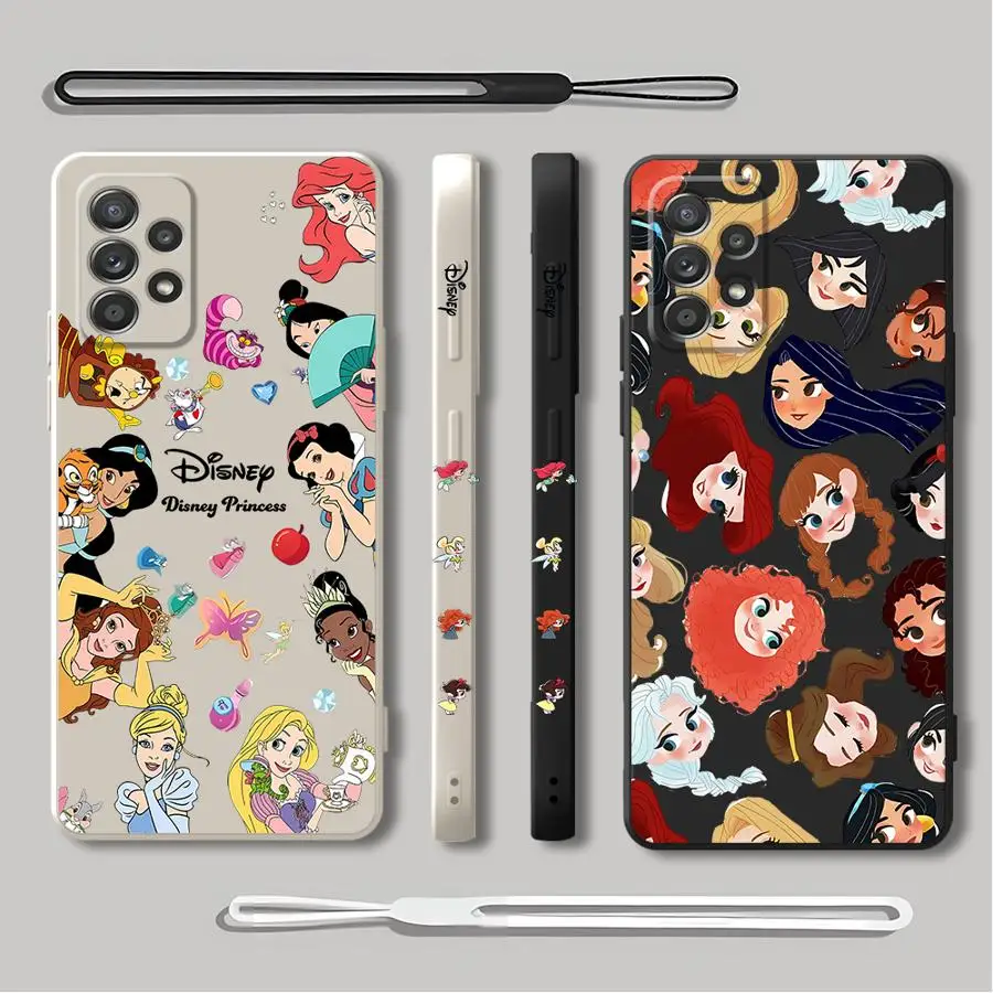Disney Princess Phone Case for Samsung Galaxy A11 A12 A13 A21s A42 A52s ...