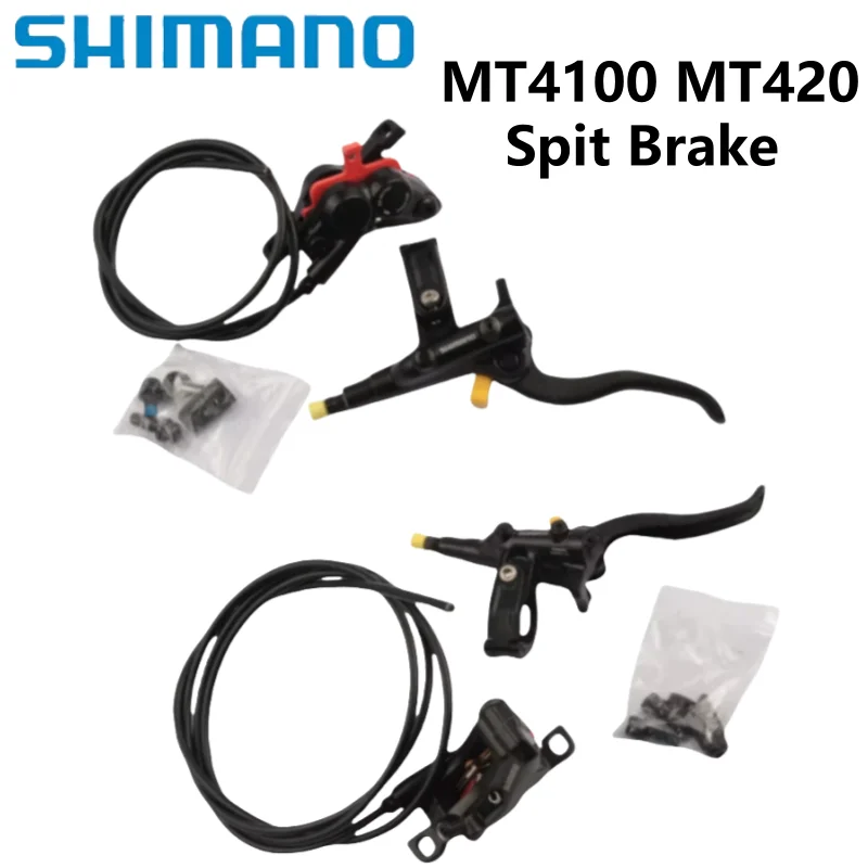 Shimano MT4100 MT420 Гидравлический дисковый тормоз левая/правая часть ...