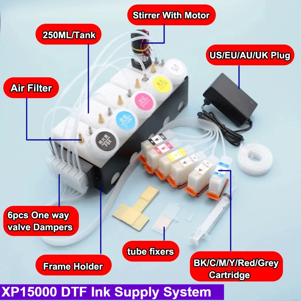 DTF СНПЧ DGYCJLFP XP-15000 для Epson XP15000/XX15010/XP15080 | AliExpress