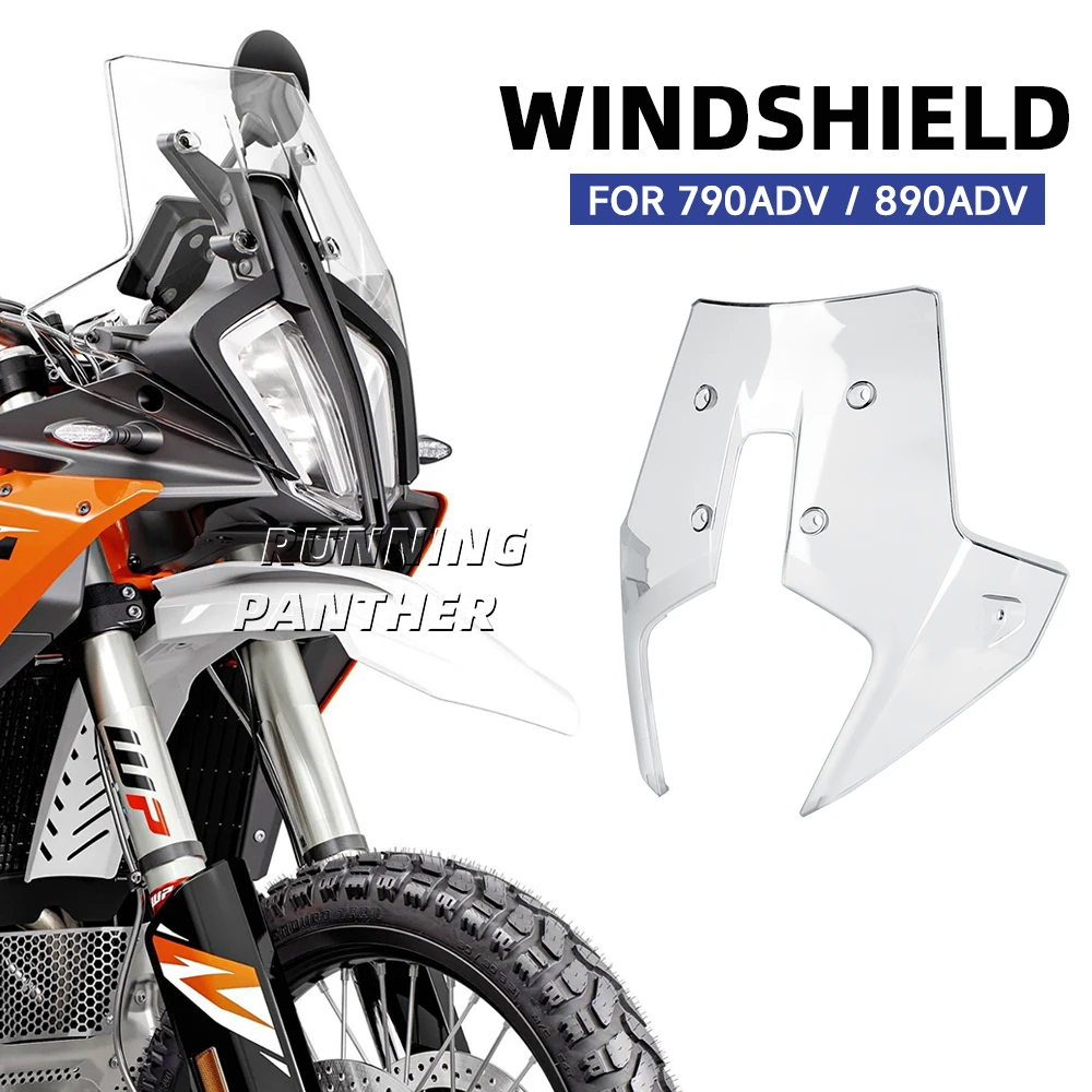Для KTM 790 890 ADV Adventure R Rally 2023-лобовое стекло мотоцикла ...