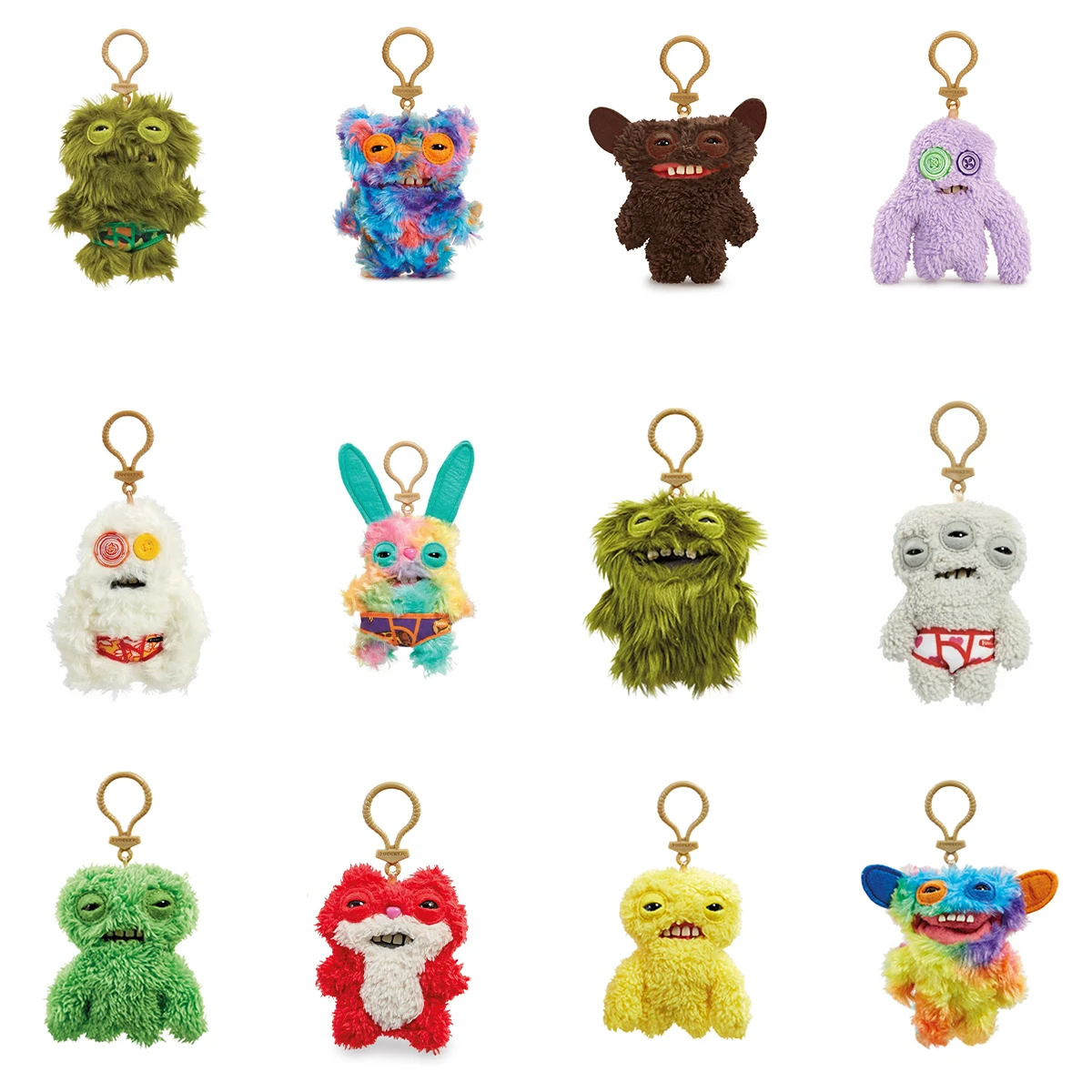 Fuggler Мини мягкий плюшевый брелок | AliExpress