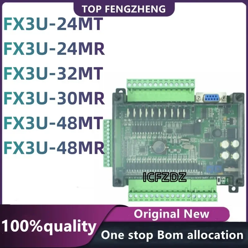 Контроллер Plc Kontrol Industri FX3U-24MT FX3U-24MR FX3U-32MT FX3U-48MT FX3U-48MR | AliExpress