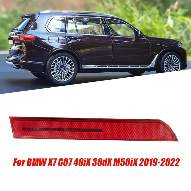 Отражатель правого заднего бампера с противотуманной фарой 63147442307 ...