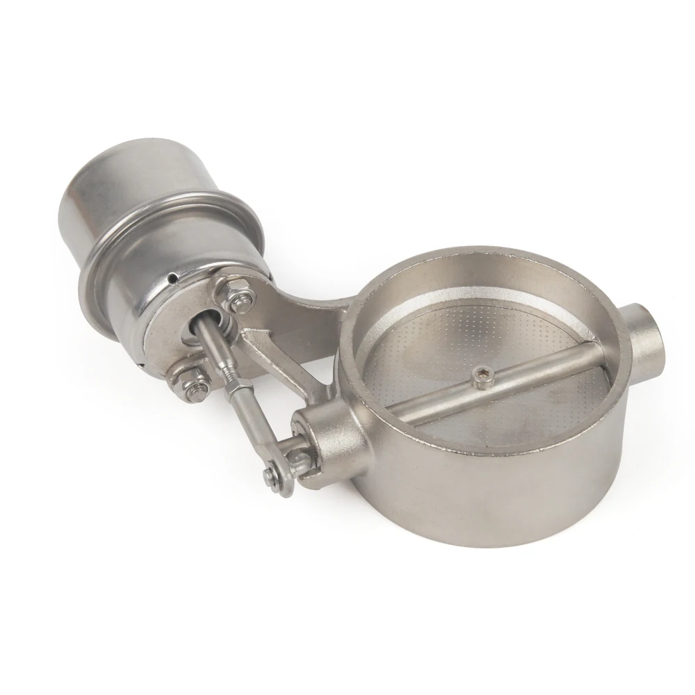 Exhaust Control Valve Set With Vacuum Actuator CUTOUT 2 2.36 2.5 2.75 3 ...