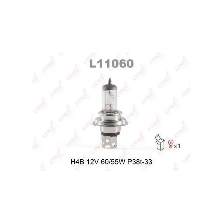 Лампа H4B 12V 60/55W LYNX - L11060 | AliExpress