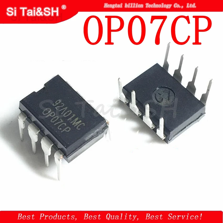 Чип OP07CP DIP8 OP07 DIP-8 | AliExpress
