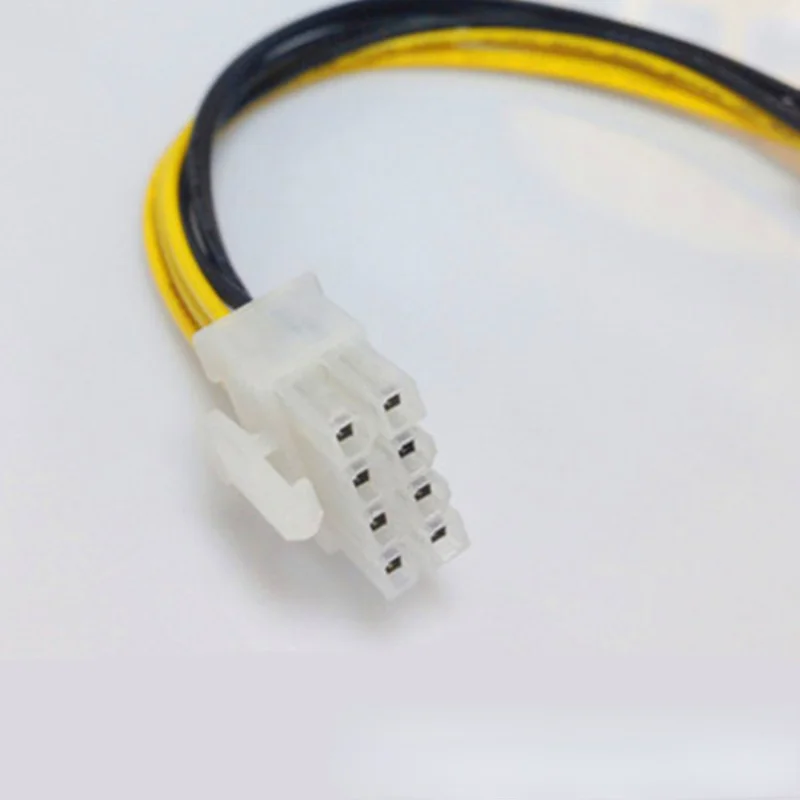 18Cm 4 Pin To 8 Pin Motherboard Cpu Power Cable ATX 4 Pin Male to 8 Pin ...