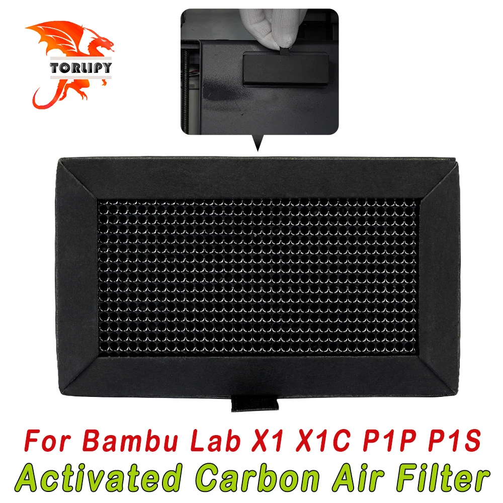 Activated Carbon Air Filter For Bambu Lab X1 X1C P1P P1S Suitable for ...