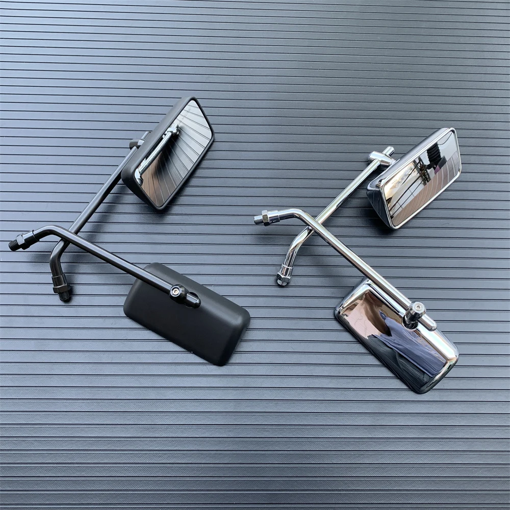 Мотоциклетные боковые зеркала заднего вида 10 мм для Honda Yamaha ...