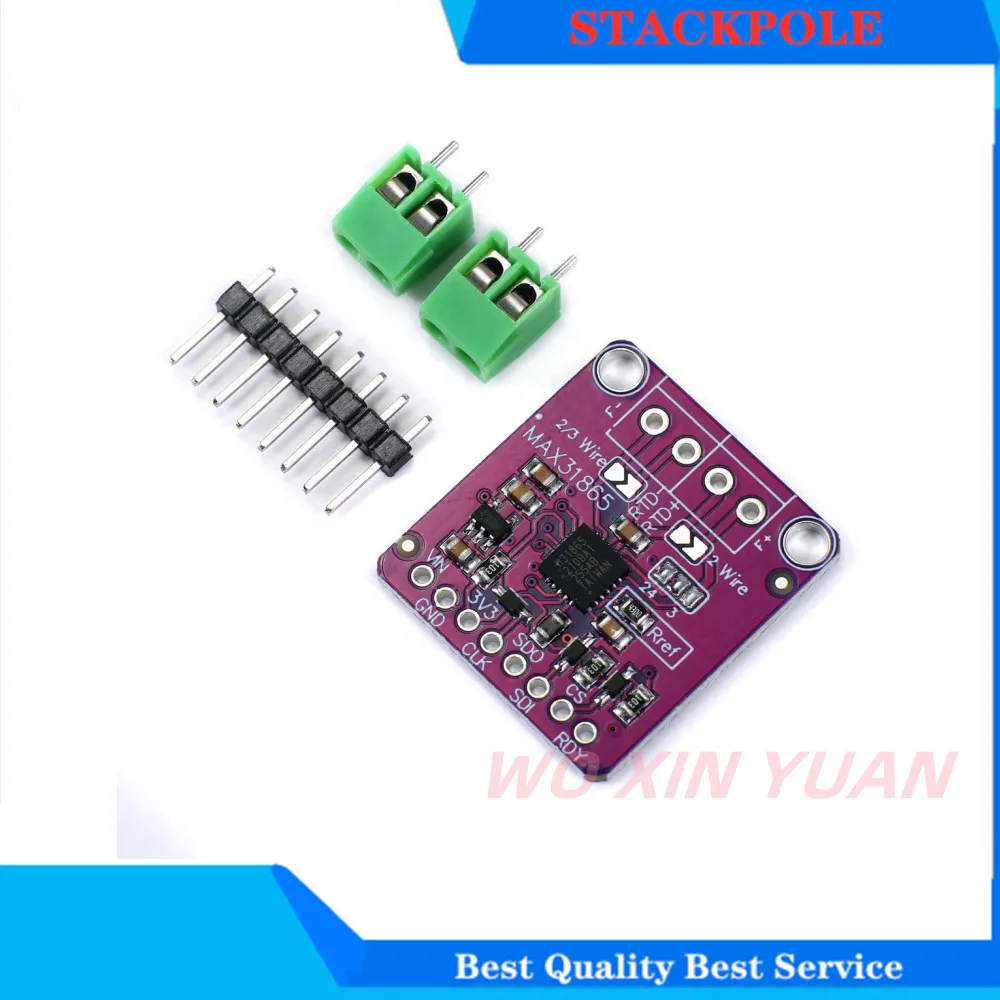 MAX31865 PT100/PT1000 RTD-to-Digital Converter Board Temperature ...