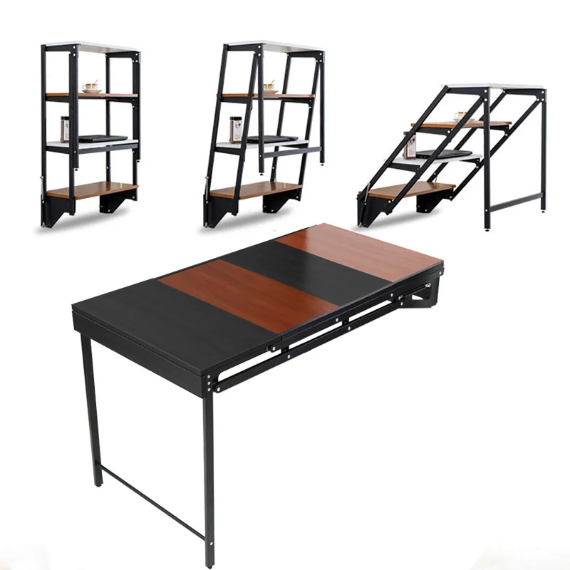 Настенный стол, складной трансформируемый стеллаж для хранения ...