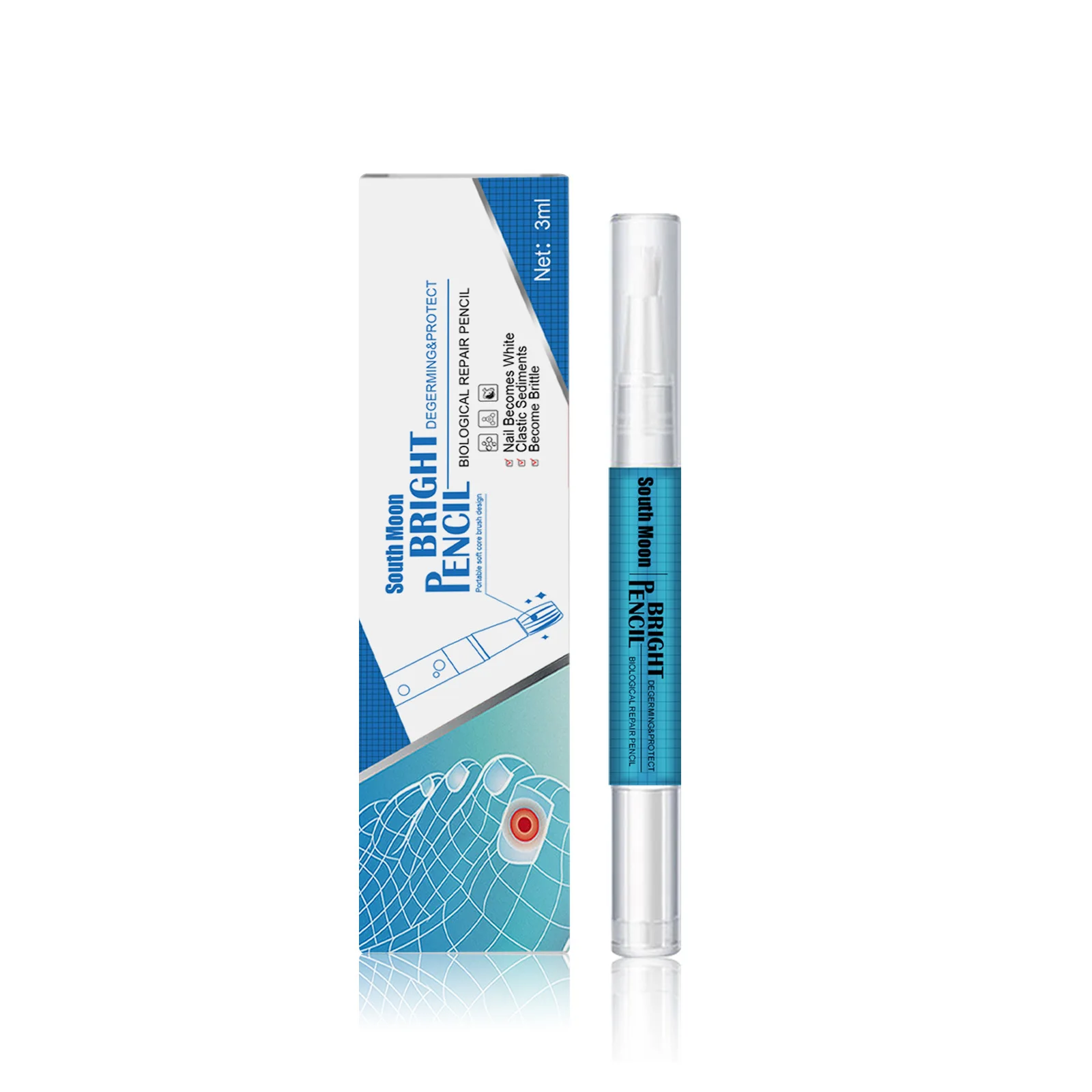 Anti Fungus Infection Liquid Pen Grey Nails Care Repair Clean ...